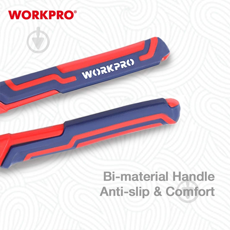 ᐉ Кліщі переставні WORKPRO 1 шт. WP231111 • Краща ціна в Києві, Україні • Купити в Епіцентр