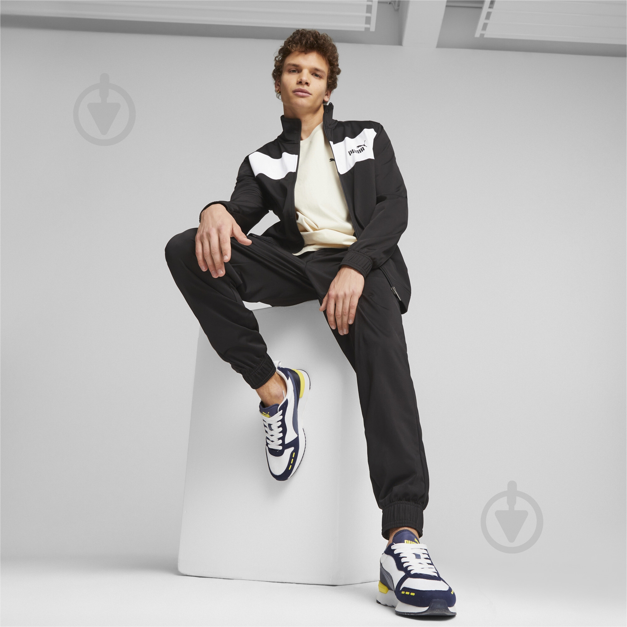 ᐉ Спортивний костюм Puma 67742701 р.L чорний • Краща ціна в Києві ...