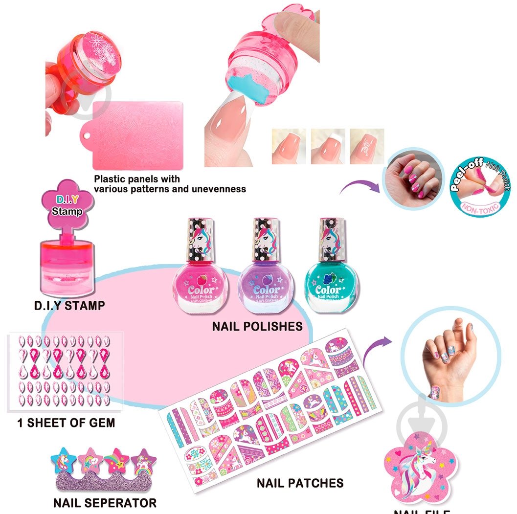 ᐉ Игровой набор TOKIDAS маникюр 28 аксессуаров • Купить в Киеве ...