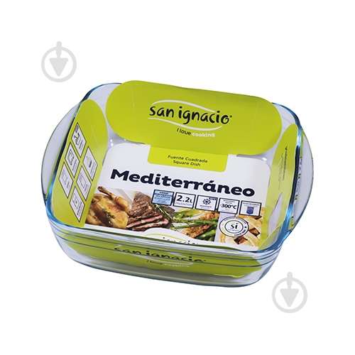 ᐉ Форма для запекания Bergner прямоугольная стеклянная BGEU-1590 ...