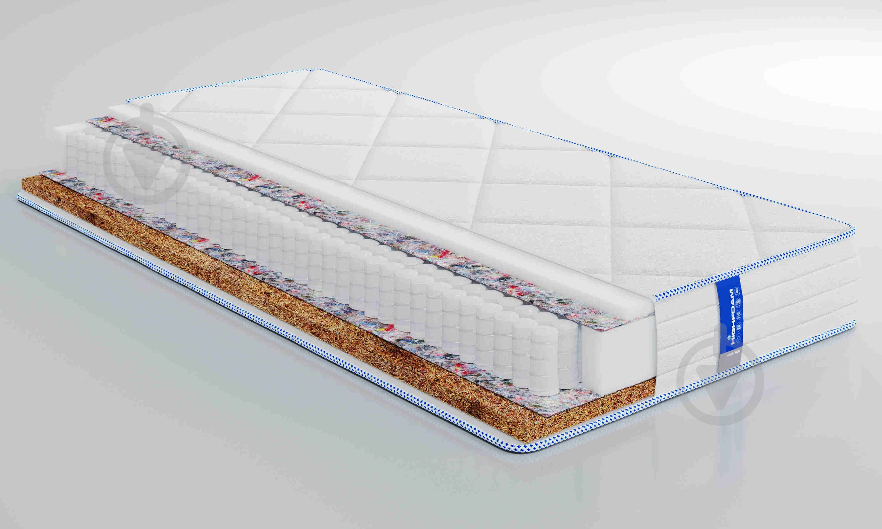 ᐉ Матрац пружинний Obeliks Fior Highfoam 160x200 см • Краща ціна в ...