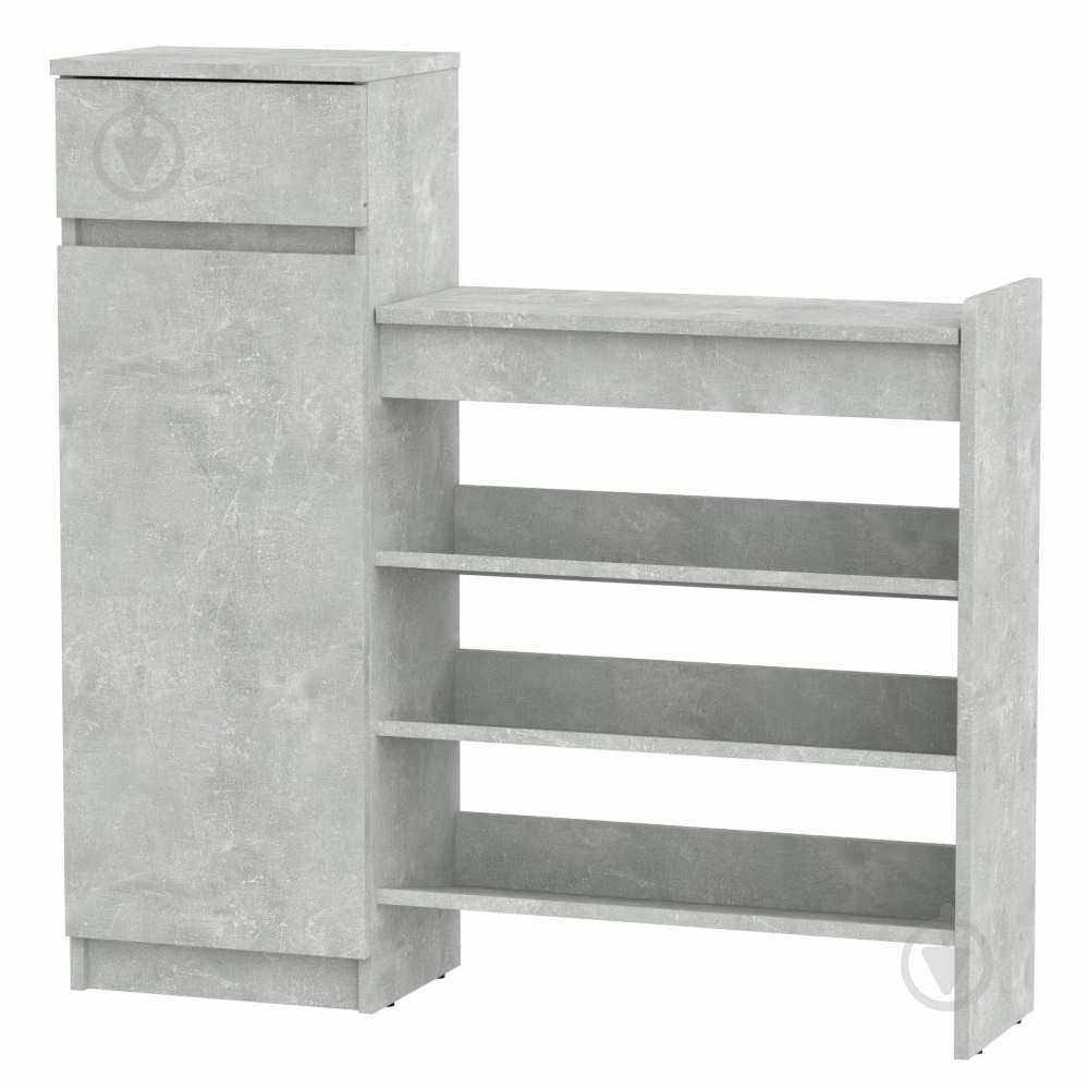 ᐉ Тумба для взуття Компаніт ТО 16 1000x280x1000 мм ательє світле • Краща ціна в Києві Україні