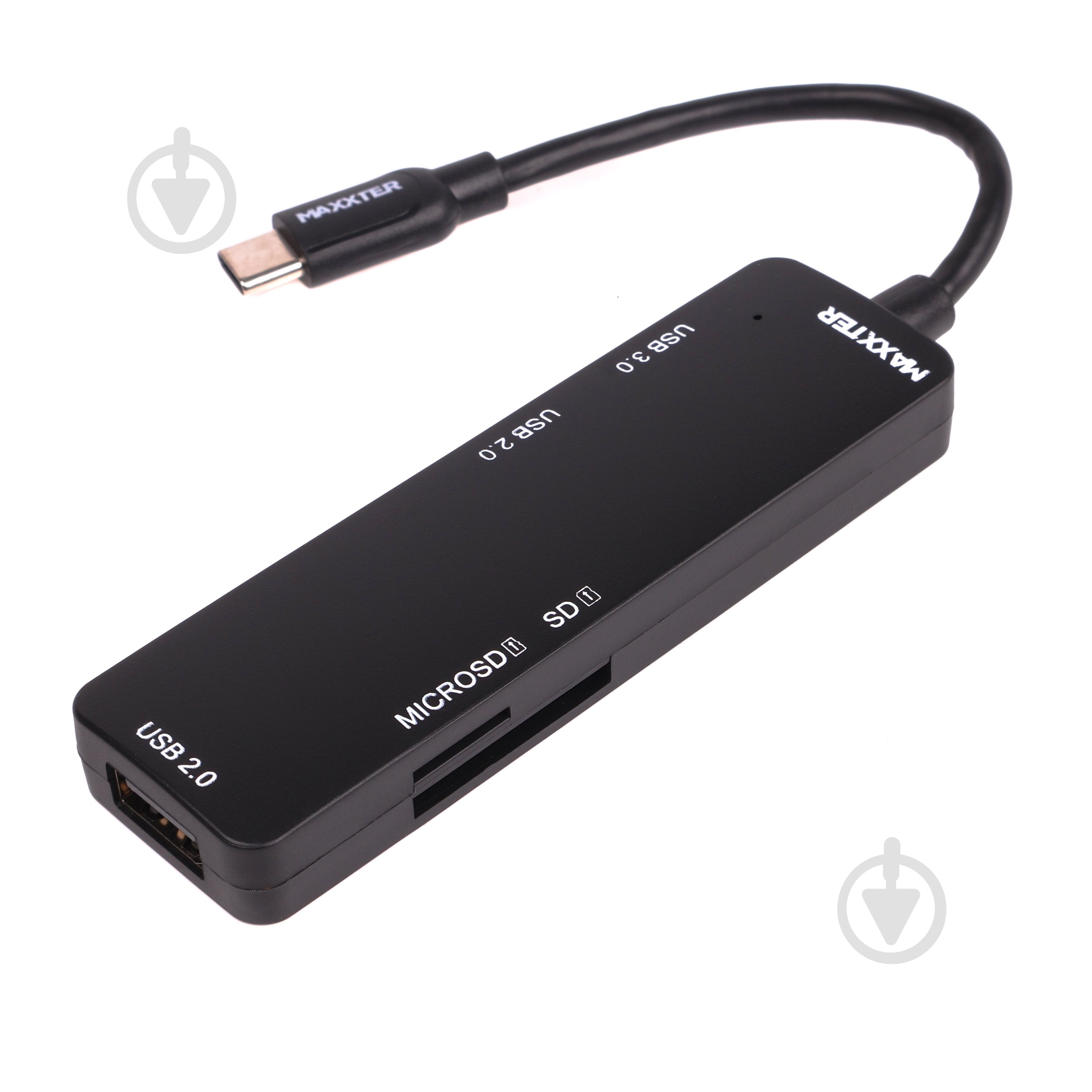 ᐉ USB-хаб Maxxter HU3C-3PTF-01, USB 3.0 Type-С на 3 порти • Краща ціна в Києві, Україні • Купити ...