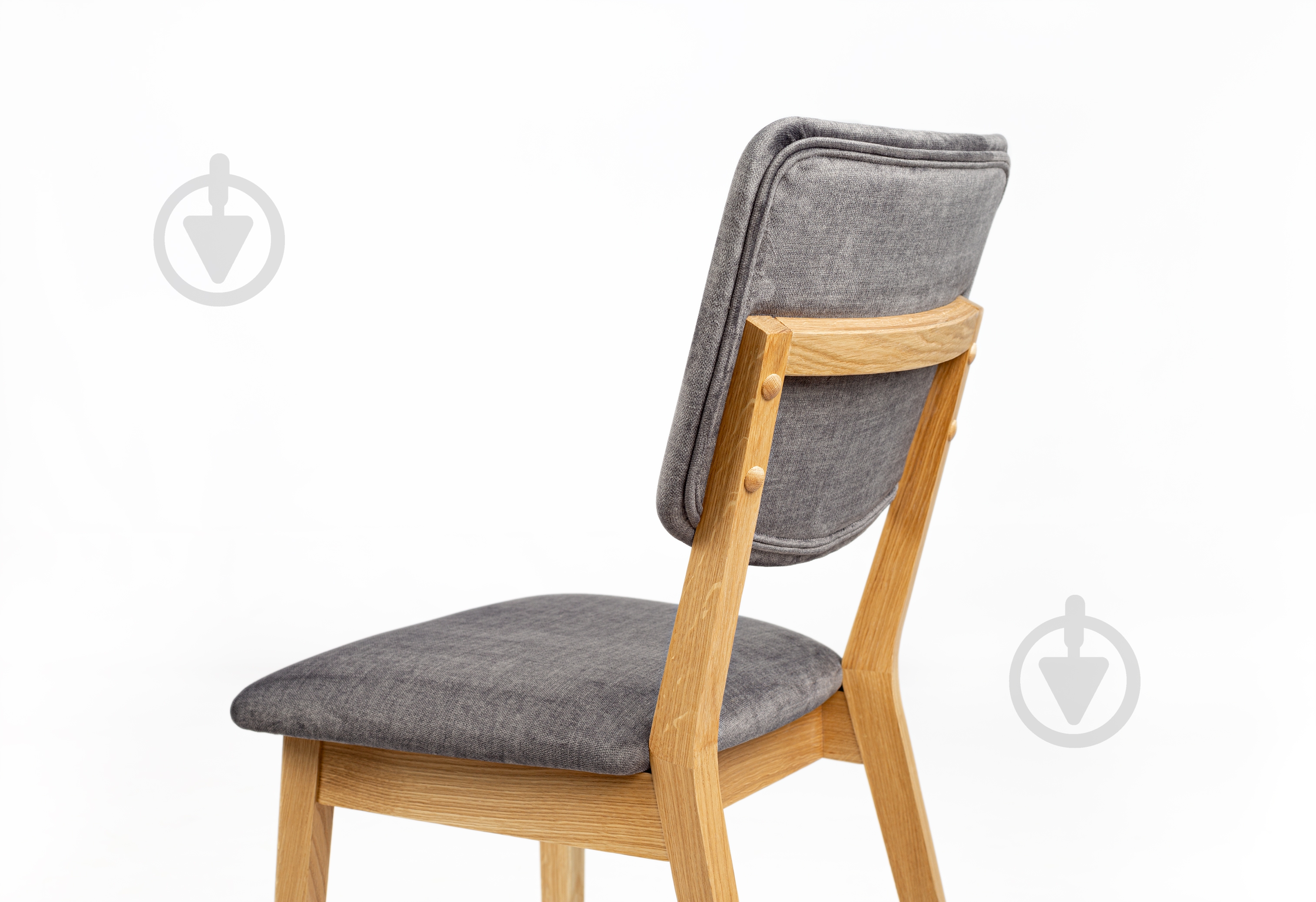 ᐉ Стілець обідній LORI Мері Decora Group Vogue 16 Graphite графіт / дуб ...