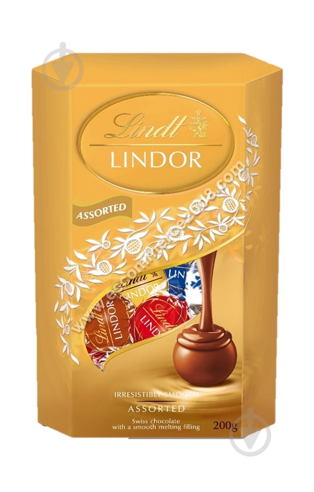ᐉ Шоколадные конфеты LINDT Lindor Balls ассорти 200 г • Купить в Киеве ...