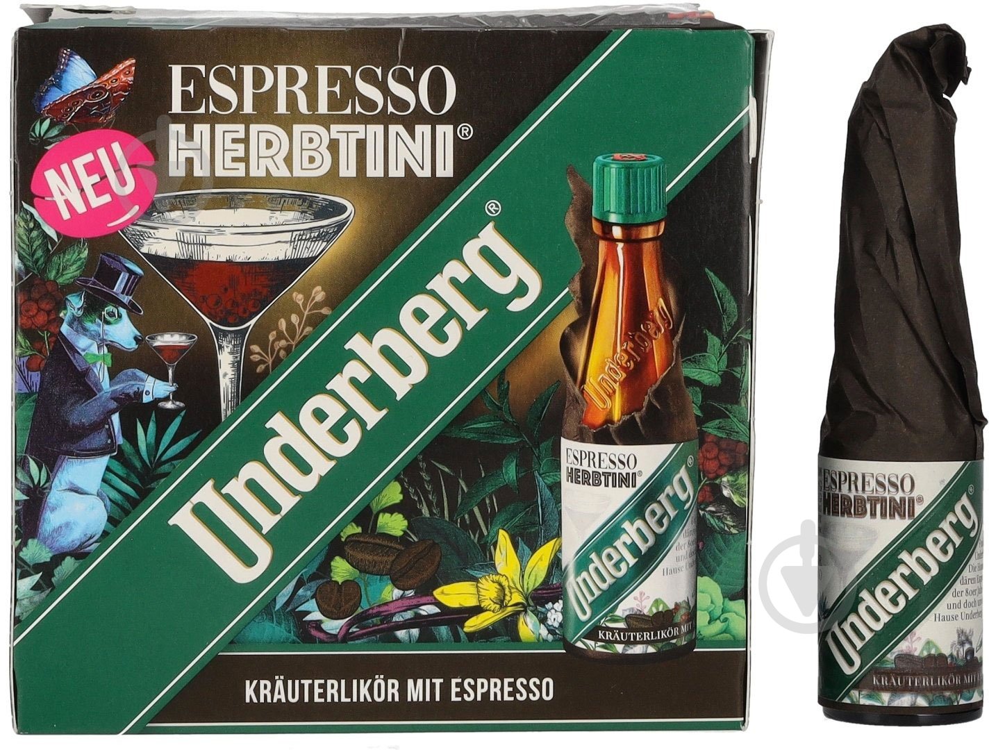 ᐉ Ликер Underberg Espresso Herbtini 12х0,02 л • Купить в Киеве, Украине ...
