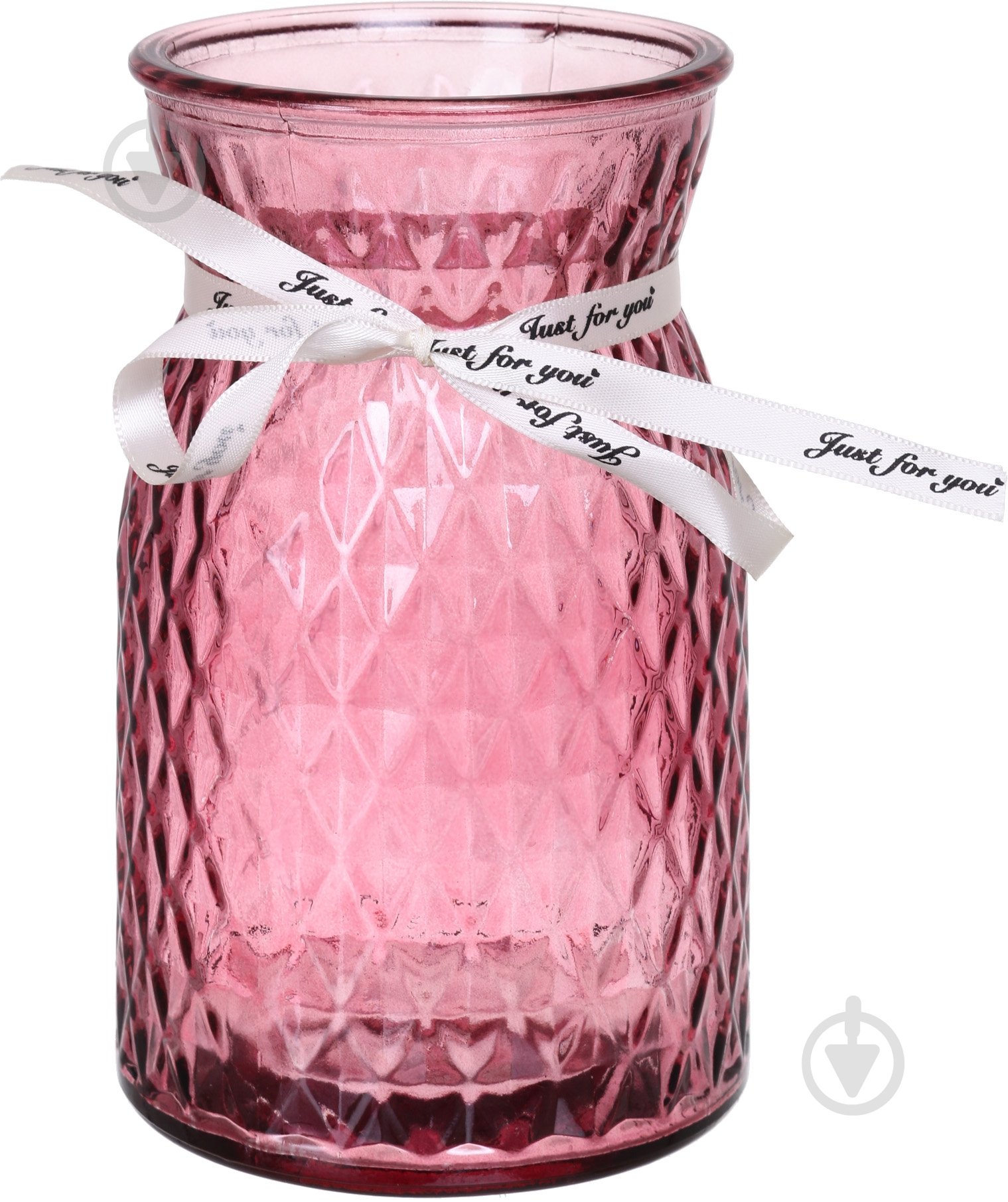 ᐉ Ваза скляна CRYSTAL Crystal Sandy 18 см 18 см рожева 83210414-38/1 ...