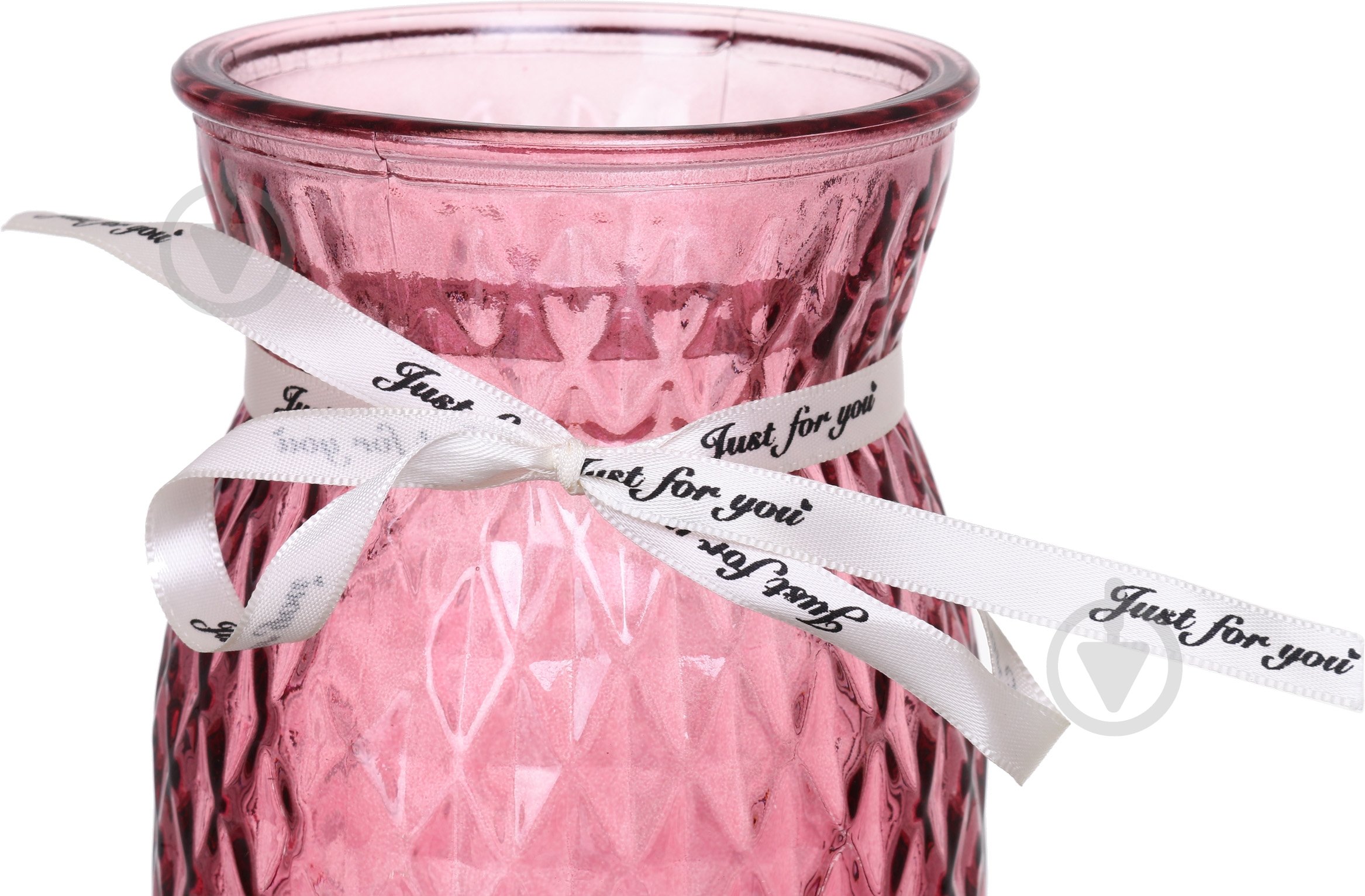 ᐉ Ваза скляна CRYSTAL Crystal Sandy 18 см 18 см рожева 83210414-38/1 ...