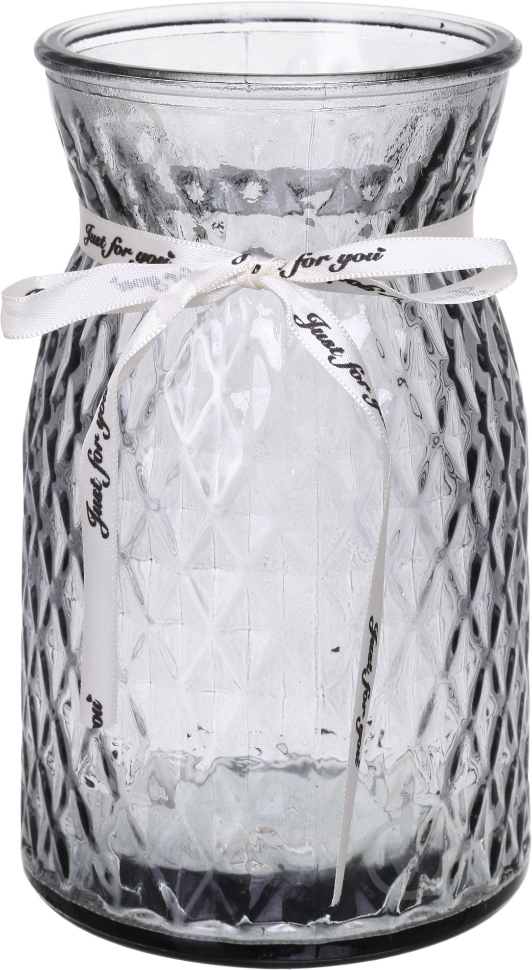 ᐉ Ваза скляна CRYSTAL Crystal Sandy 18 см 18 см сіра 83210414-38/2 ...