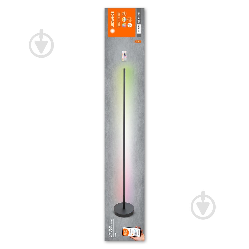 ᐉ Світильник світлодіодний Ledvance Led Smart Wi-Fi Floor Corner Slim ...