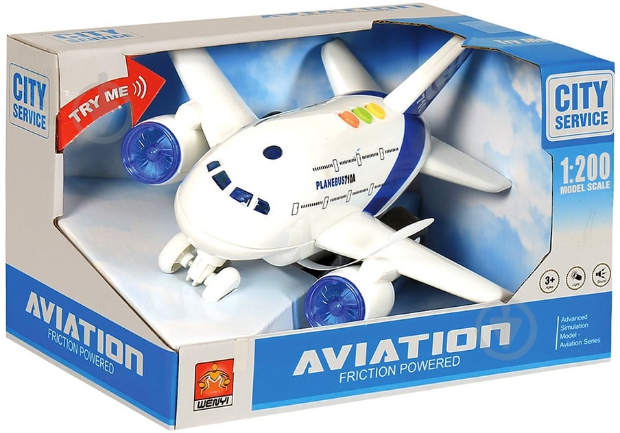 ᐉ Літак Shantou «Planebus 710A» WY710A 1:200 • Краща ціна в Києві ...