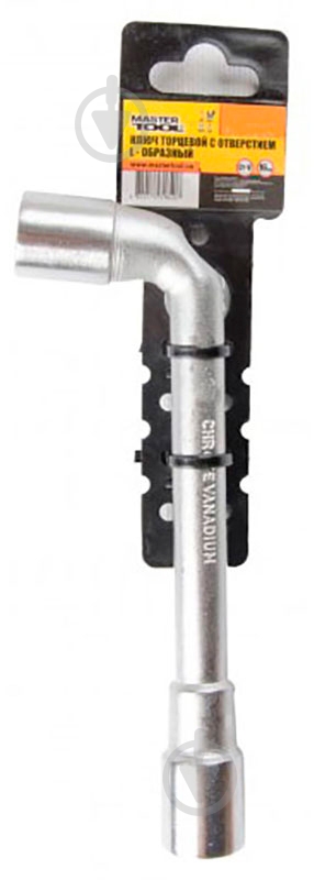 ᐉ Ключ торцевий з отвором MasterTool L-подібний 6 мм, CRV 73-4006 • Краща ціна в Києві, Україні ...