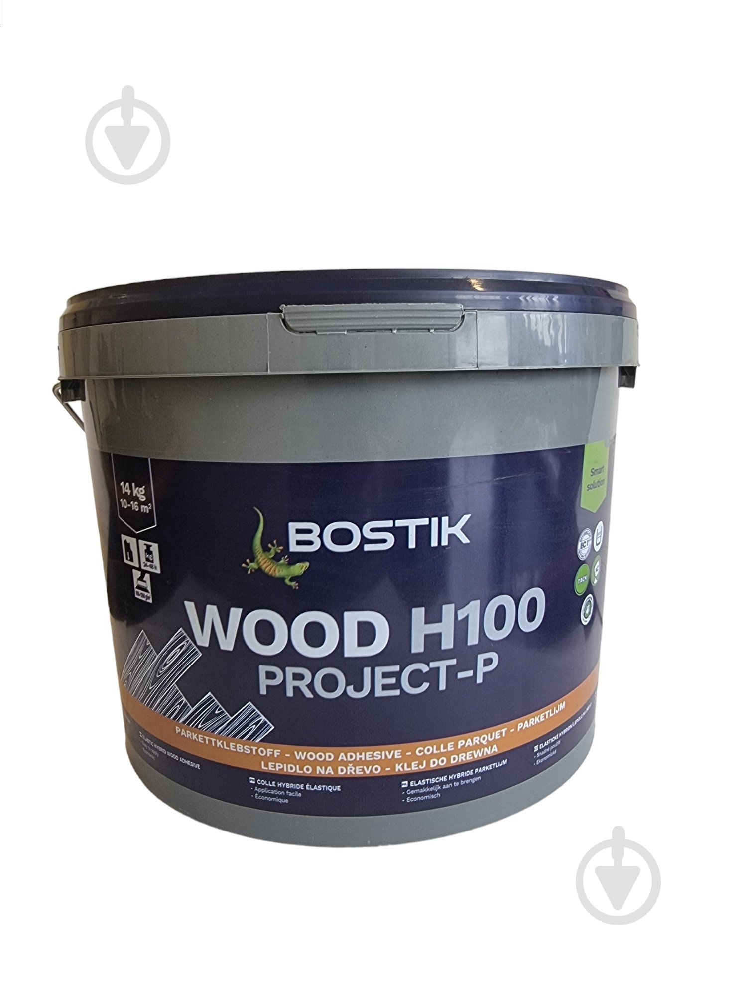 ᐉ Клей для паркету Bostik Wood H100 Project-P 14 кг • Краща ціна в ...