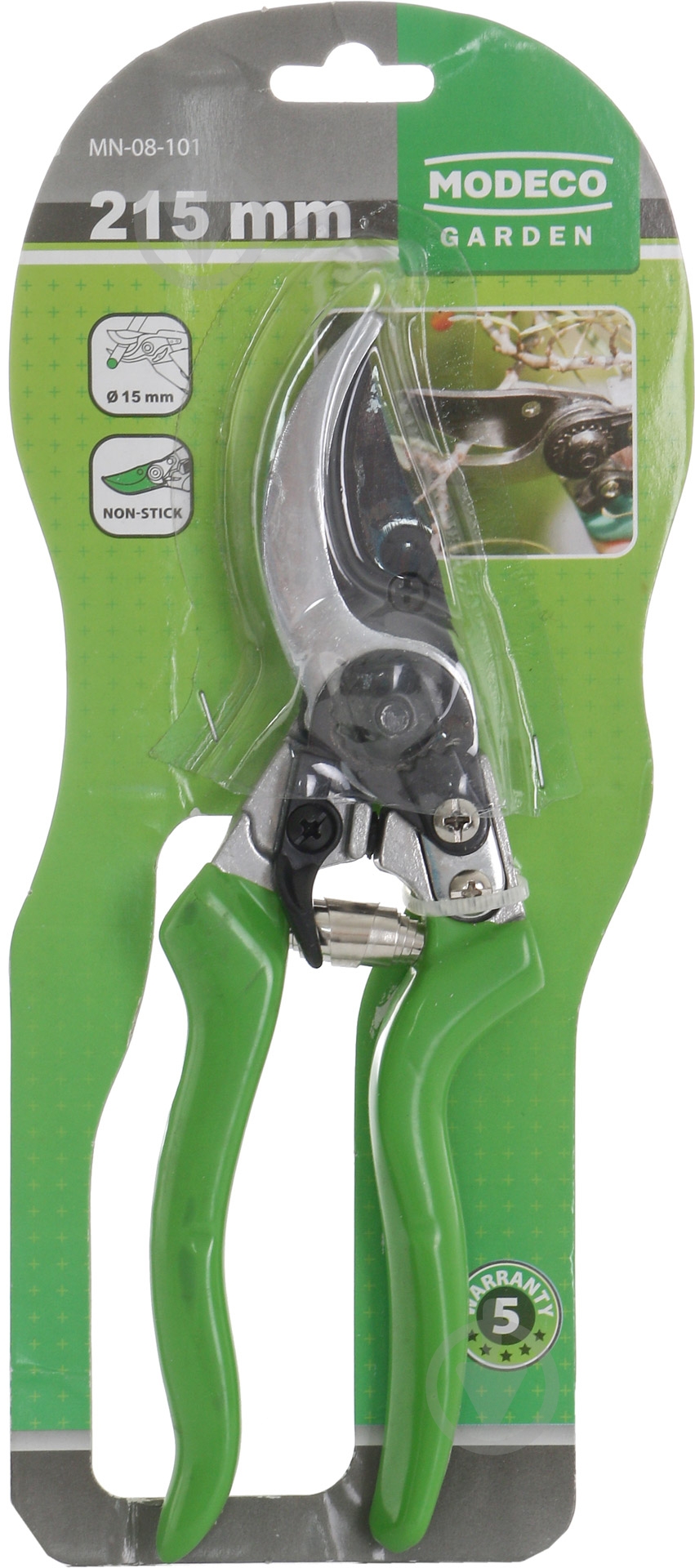 ᐉ Секатор садовый Modeco Garden 215 мм MN-08-101 (MN-08-101) • Купить в ...
