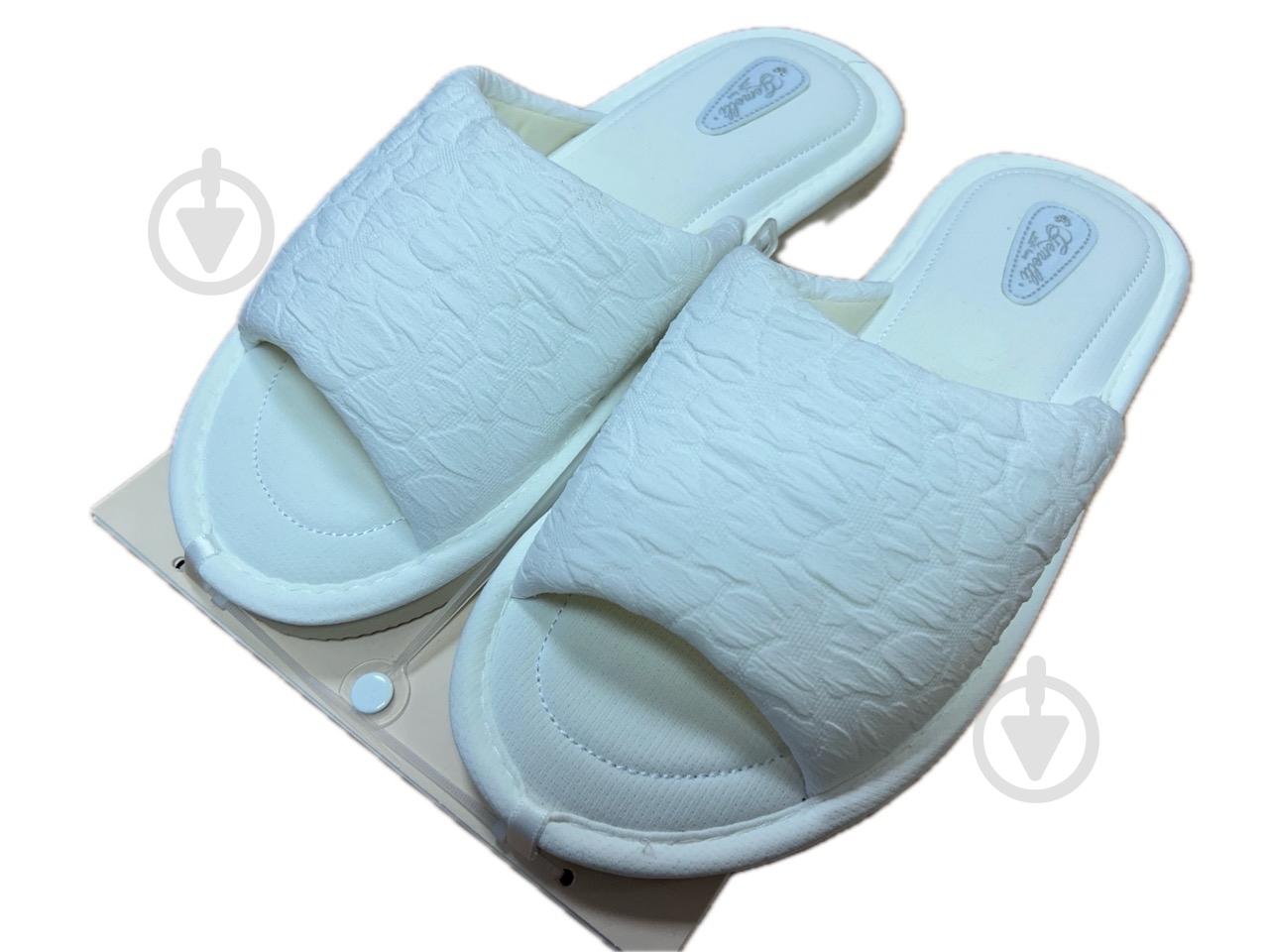 ᐉ Капці домашні Gemelli Фіалка р 38 білий • Краща ціна в Києві Україні • Купити в Епіцентр