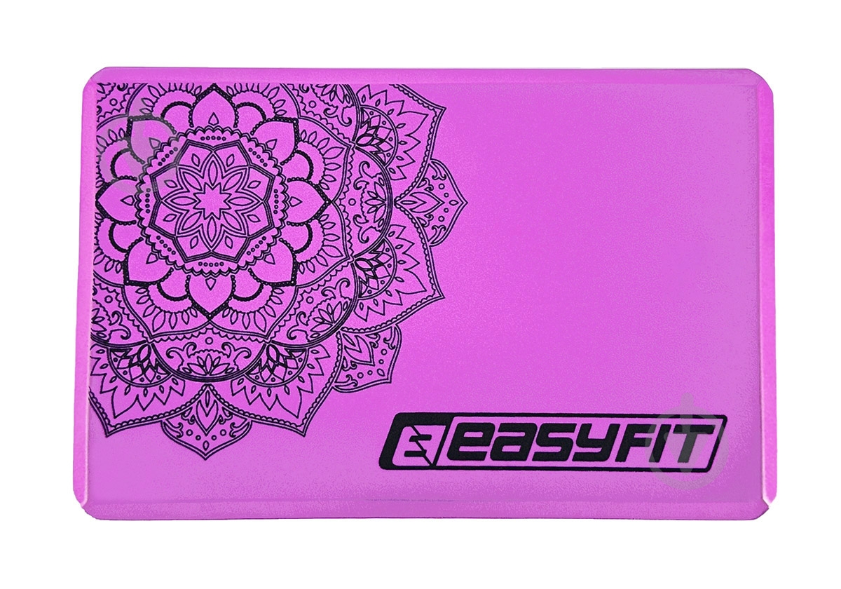 ᐉ Блок для йоги EasyFit EVA EF-1819 фіолетовий • Краща ціна в Києві ...