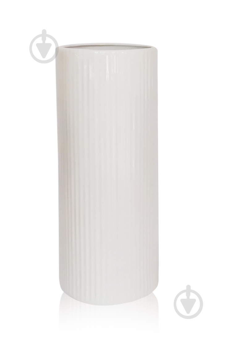 ᐉ Ваза керамічна Eterna Velvet циліндр 5001-40 40 см бежева • Краща ...
