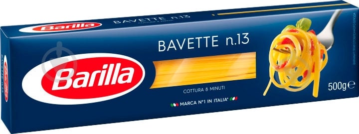 ᐉ Макарони Barilla Bavette №13 8076800195132 500 г • Краща ціна в Києві ...