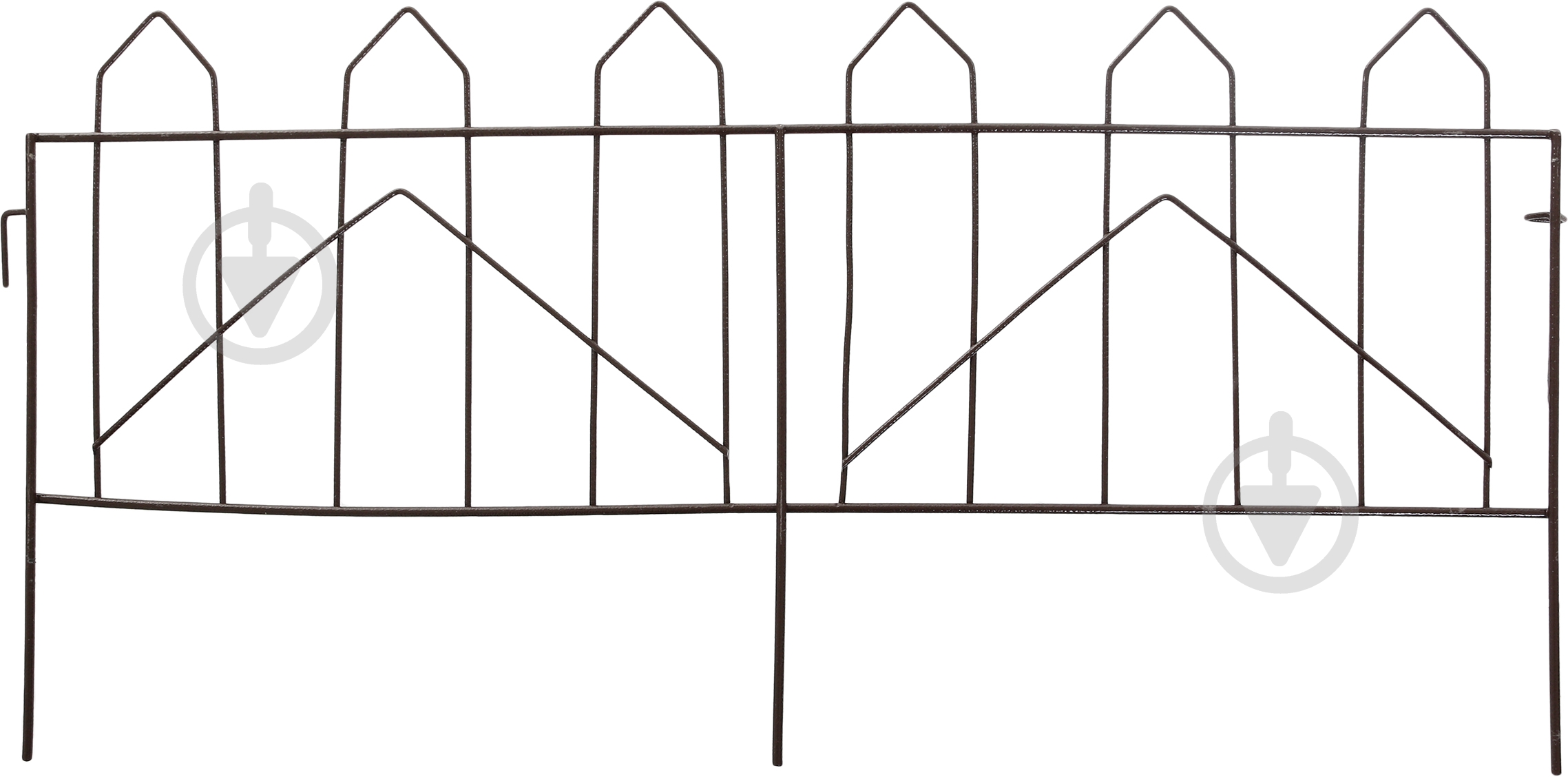 ᐉ Декоративна огорожа для клумб Геометрія ПД-ЕЕ-41 • Краща ціна в Києві ...