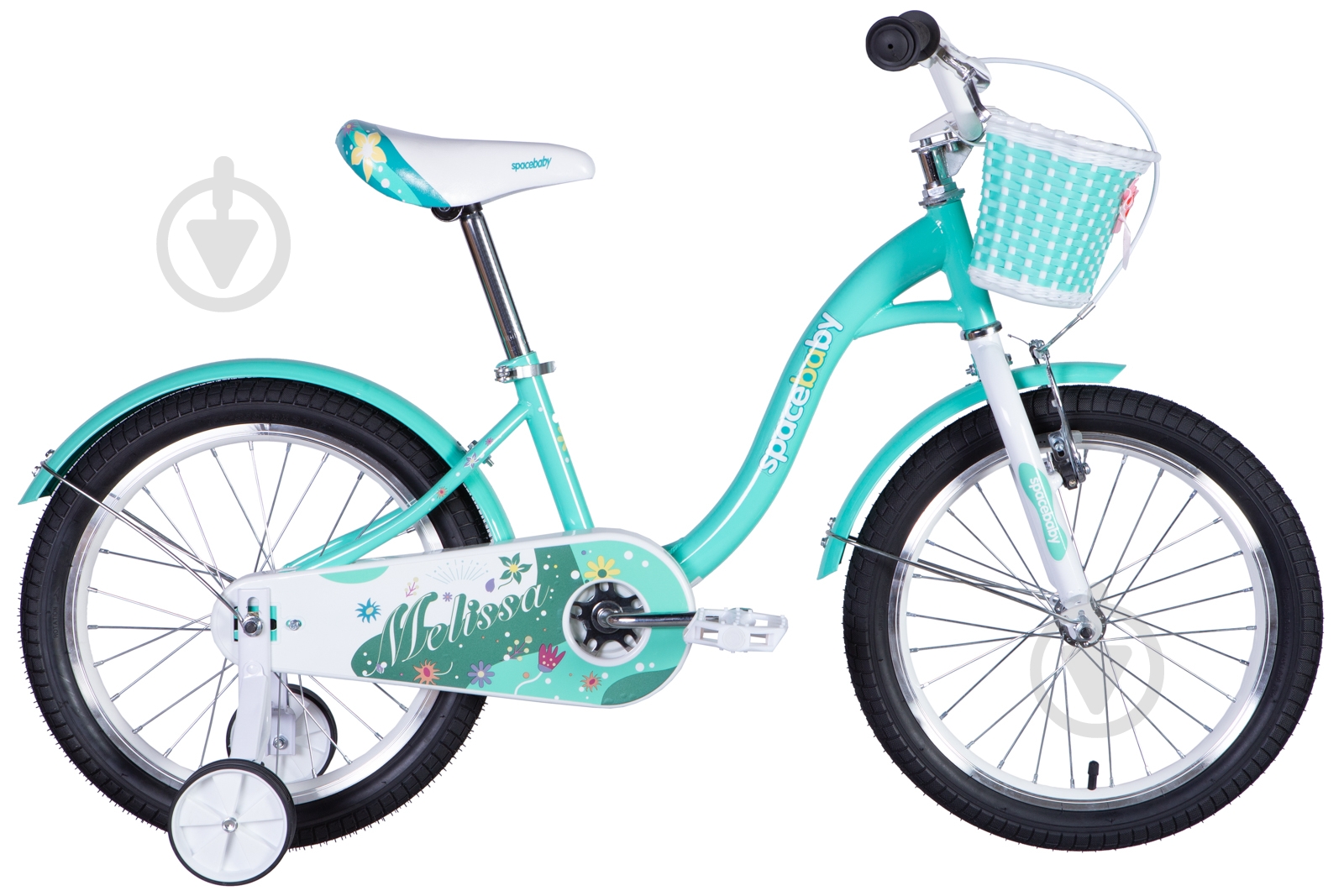 ᐉ Велосипед Space 18" 10"(25 см) MELISSA OPS-SK-18-015 зеленый • Купить в Киеве, Украине ...