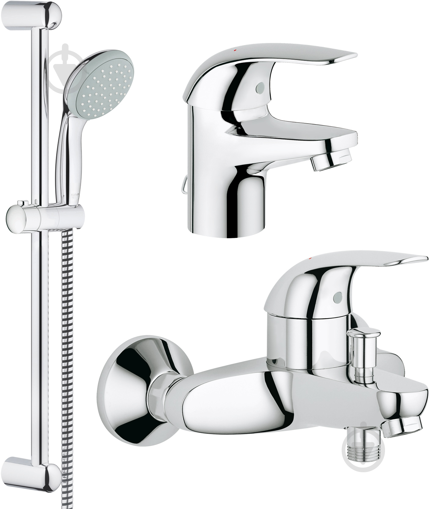 ᐉ Набір змішувачів Grohe Star Eco 23265000+23270000+27853000 • Краща ...
