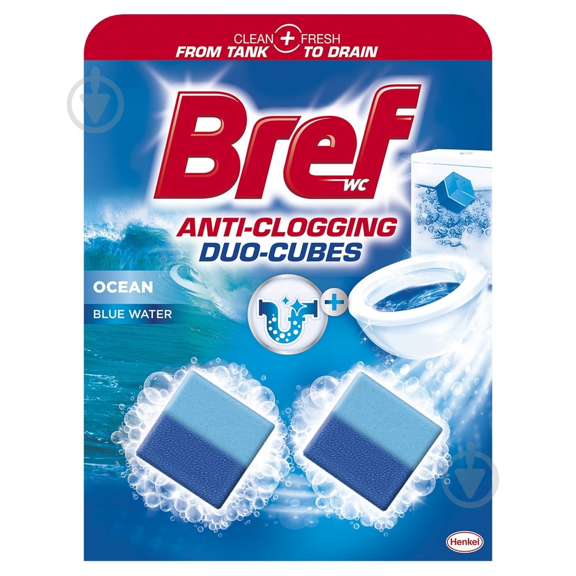 ᐉ Блок Bref Duo-cubes 2 в 1 для зливного бачка • Краща ціна в Києві ...
