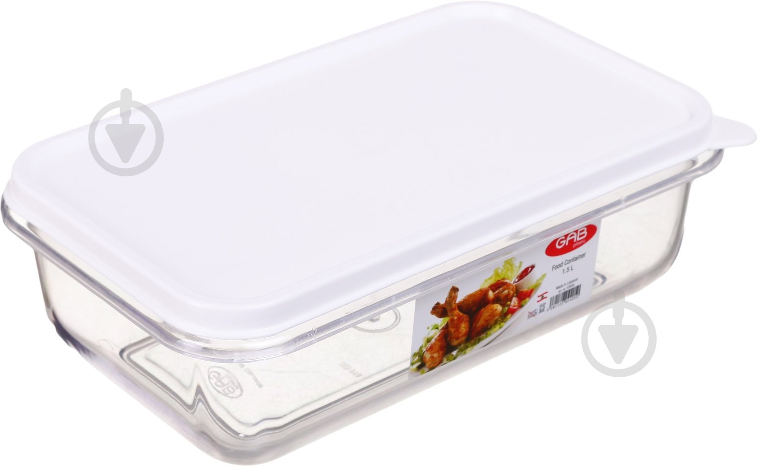 ᐉ Контейнер GAB Plastic 1,5 л в асортименті • Краща ціна в Києві ...