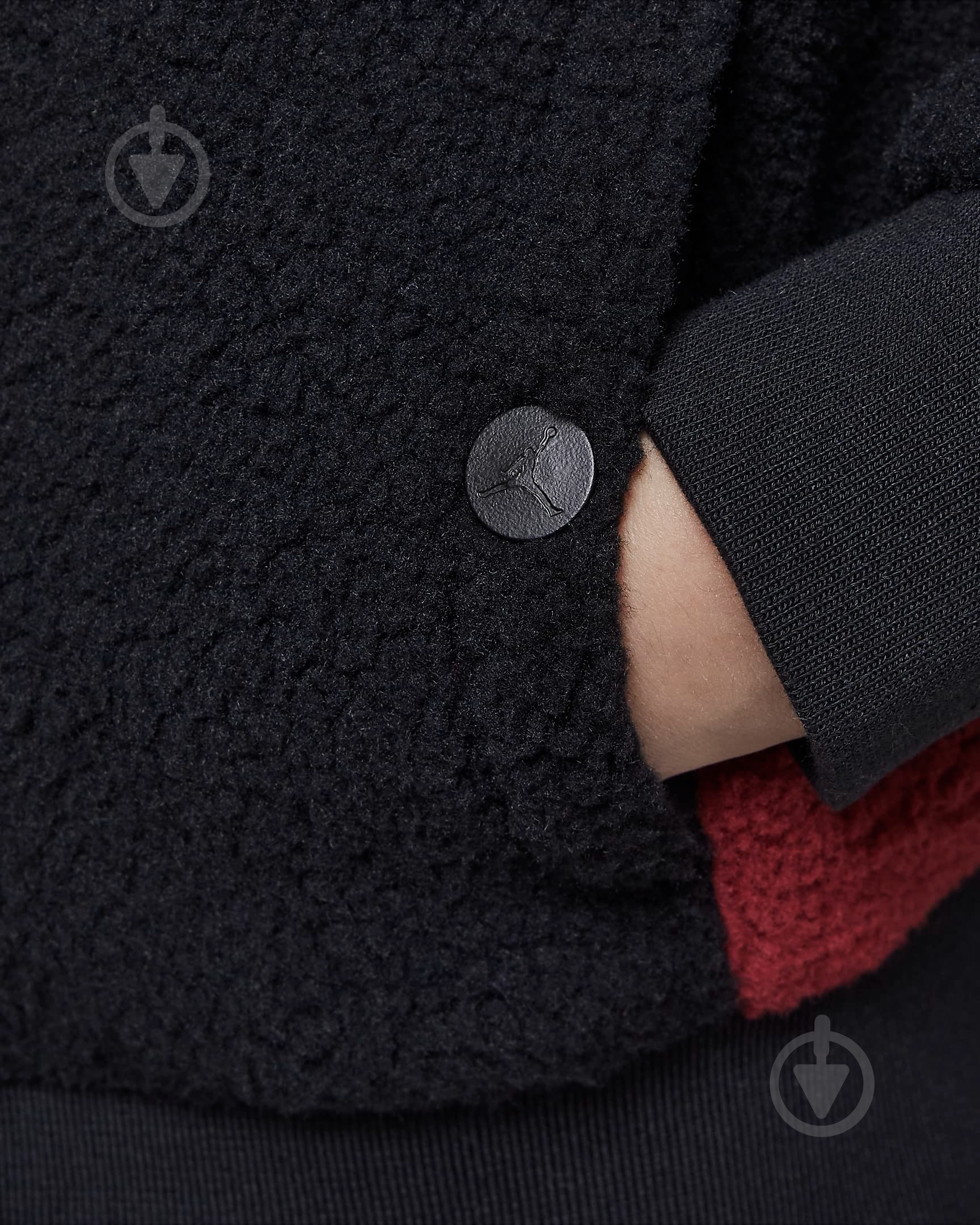 ᐉ Джемпер Jordan JDG JUMPMAN SHERPA JKT 45D193-023 р.L чорний • Краща ...