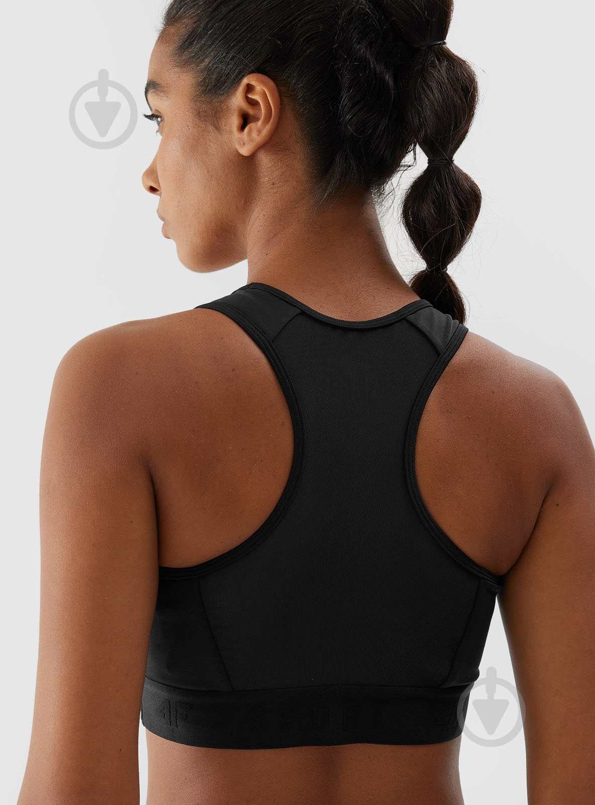 ᐉ Бра 4F SPORT BRA F077 4FAW23USBAF077-20S р.L чорний • Краща ціна в Києві, Україні • Купити в ...