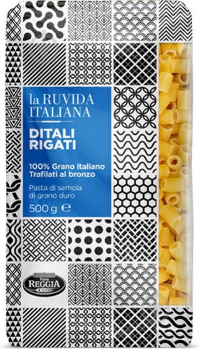 ᐉ Макарони La Ruvida Ditali rigati 500 г • Краща ціна в Києві, Україні ...