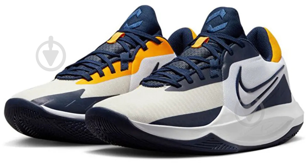 ᐉ Кросівки чоловічі демісезонні Nike PRECISION VI DD9535-101 р.46 білі ...