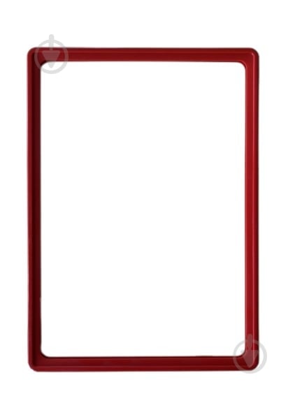 ᐉ Рамка Дисплей Україна формата А4 пластиковая красная 3 шт • Купить в Киеве Украине • Лучшая