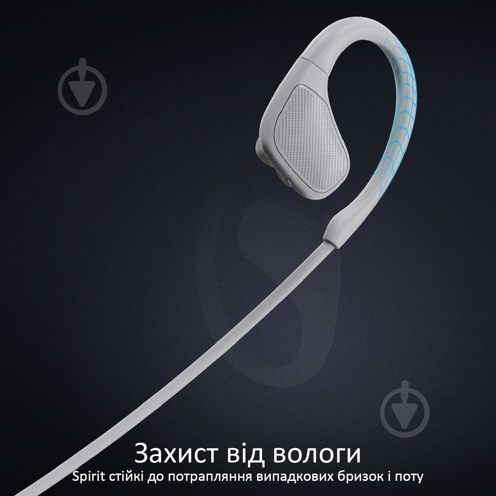 ᐉ Навушники Promate Spirit white (spirit.white) • Краща ціна в Києві ...