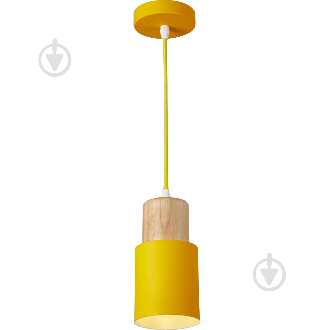 ᐉ Светильник подвесной Hopfen LOFT GZ 1 PD 1x40 Вт E27 желтый • Купить ...