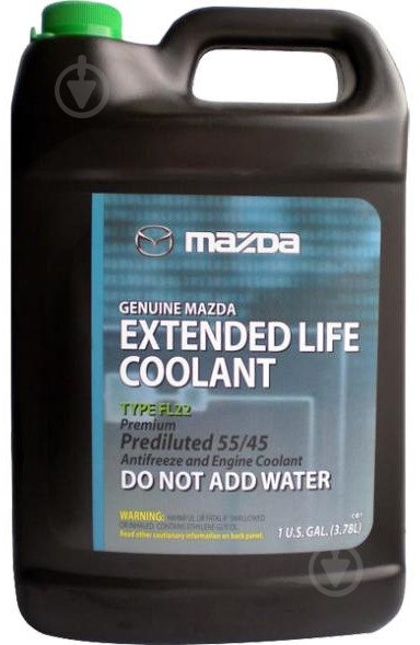 ᐉ Антифриз Mazda Extended Life Coolant FL22 (0000-77-508E-20) -44 °С 3 ...