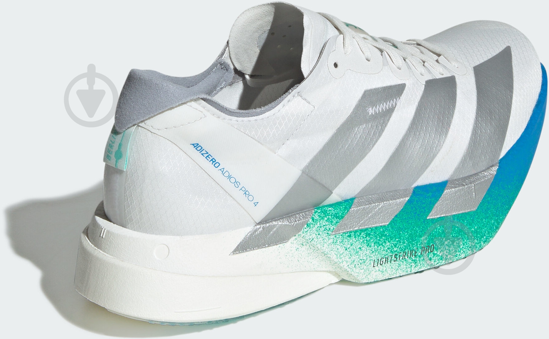 ᐉ Кросівки жіночі Adidas ADIZERO ADIOS PRO 4 JR6354 р.38 2/3 біло-сірі ...