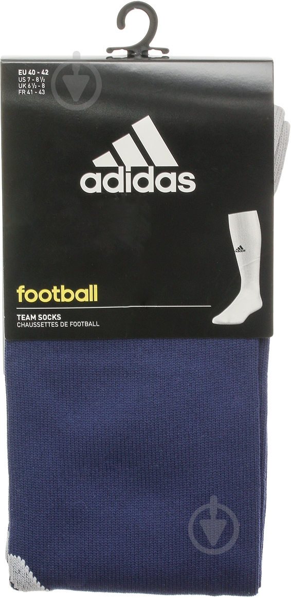 ᐉ Гетри футбольні Adidas MILANO 16 SOCK AC5262 AC5262 р.40-42 синій ...