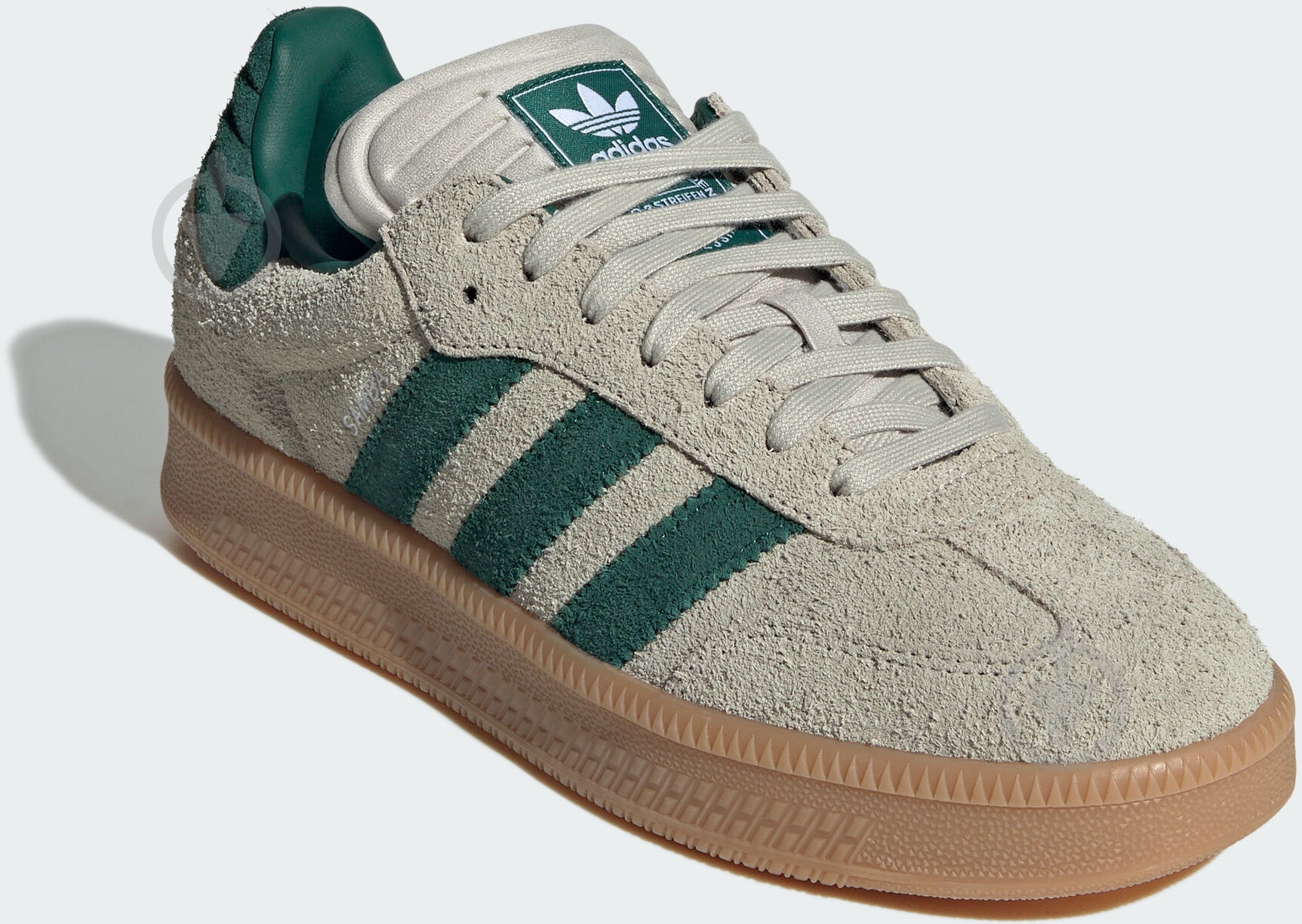 ᐉ Кросівки чоловічі демісезонні Adidas SAMBA XLG JI3197 р.40 2/3 зелені ...