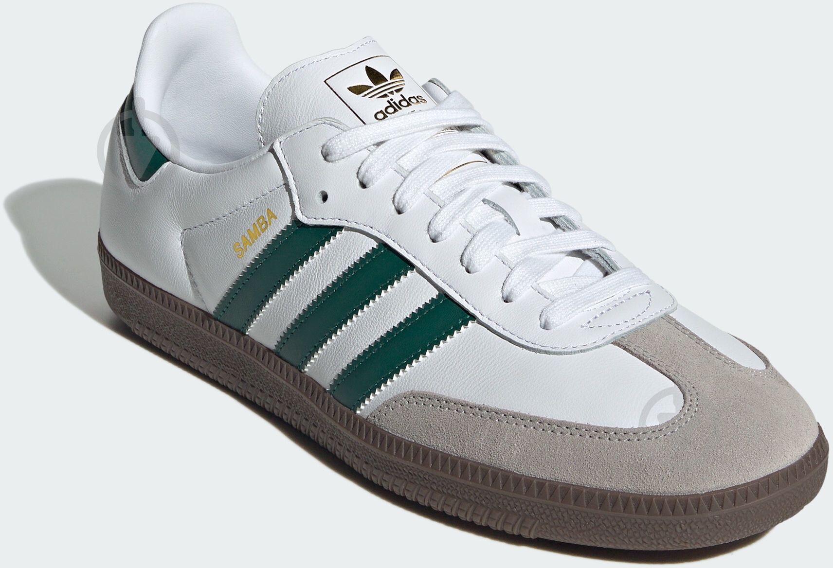 ᐉ Кроссовки мужские демисезонные Adidas SAMBA OG JH8797 р.40 2/3 белые ...