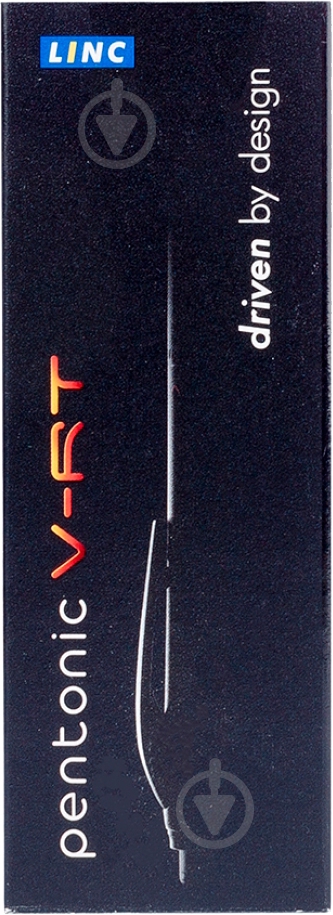 ᐉ Ручка кульково-масляна LINC Pentonic VRT червона 0,7 мм • Краща ціна ...