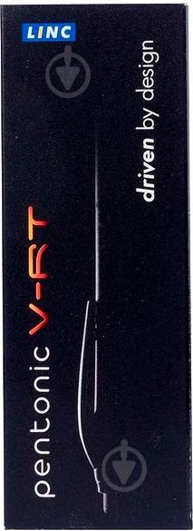 ᐉ Ручка кульково-масляна LINC Pentonic VRT чорна 0,7 мм • Краща ціна в ...