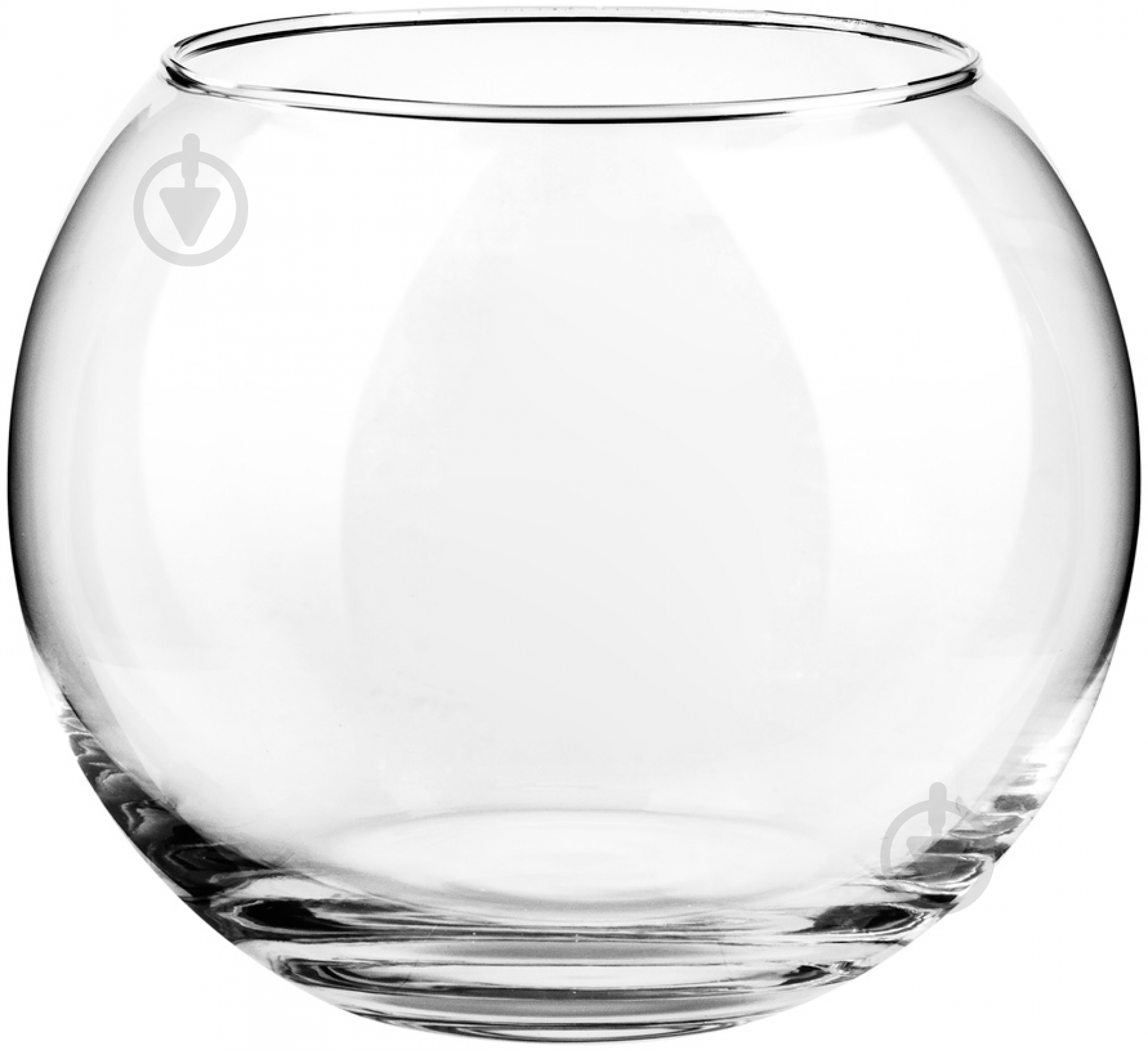 ᐉ Ваза стеклянная Теамо Шар X005 16 см прозрачная X005 • Купить в Киеве