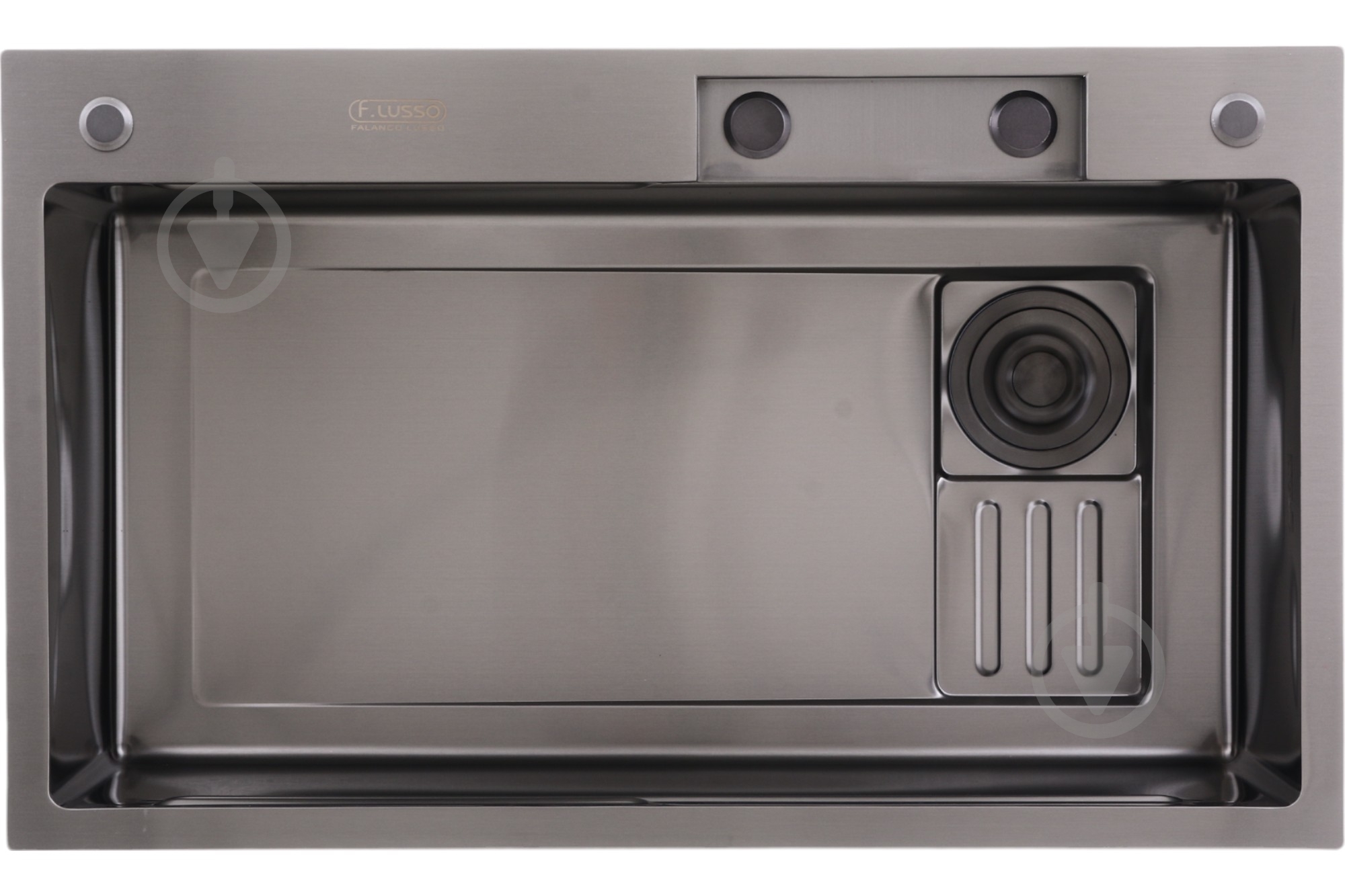 ᐉ Мийка для кухні F.Lusso з нержавіючої сталі 7545B • Краща ціна в ...