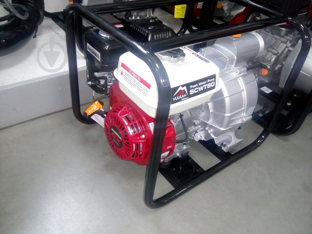 ᐉ Мотопомпа Vulkan рукав 75 мм 58 м3/год брудна вода SCWT80 • Краща ...