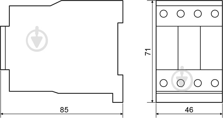 ᐉ Електромагнітний пускач Аско-Укрем ПМ 1-18-01 F7 110B (LC1-D1801 ...