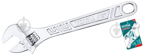 ᐉ Ключ розвідний 0 - 24 мм 200 мм Total THT101083 • Краща ціна в Києві ...