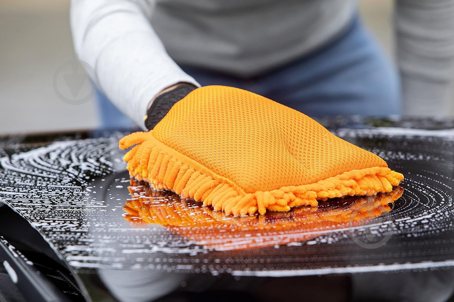 ᐉ Щітка-рукавиця 2 in 1 Microfibre Noodle Wash Mitt Armor All • Краща ...