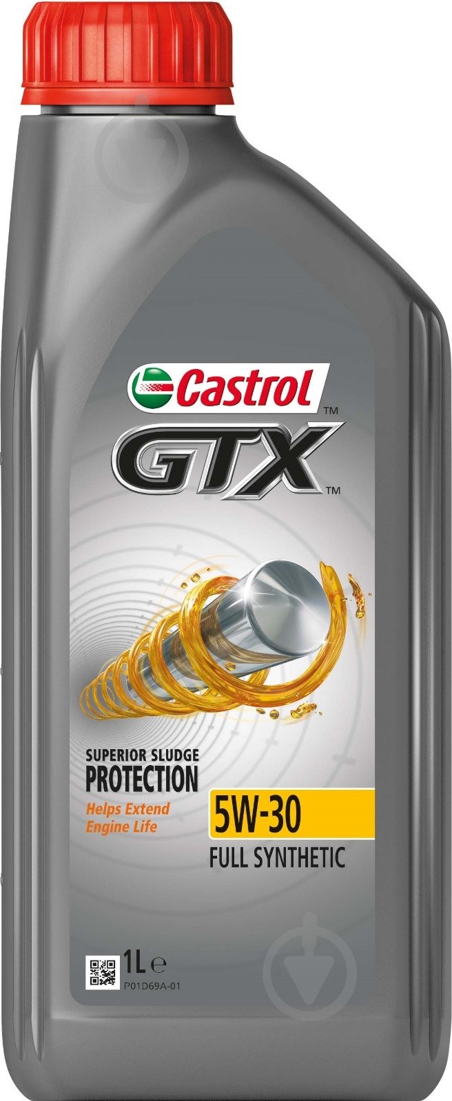 ᐉ Моторное масло синтетическое Castrol GTX 5W-30 1 л (CS 5W30 GTX 1L ...