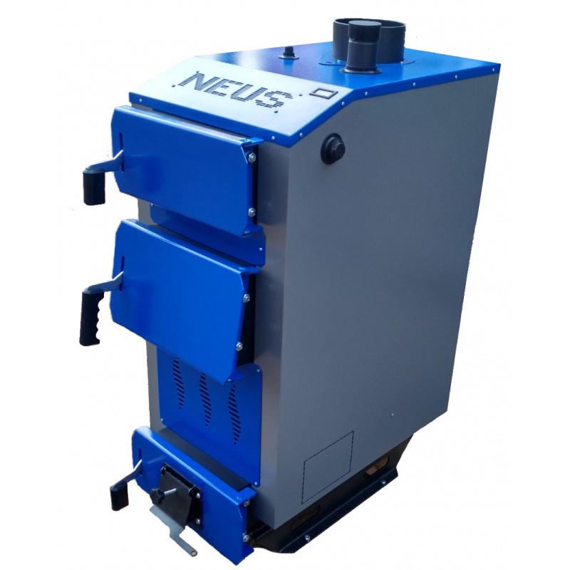 ᐉ Котел твердотопливный Neus Praktik 15 кВт с автоматикою