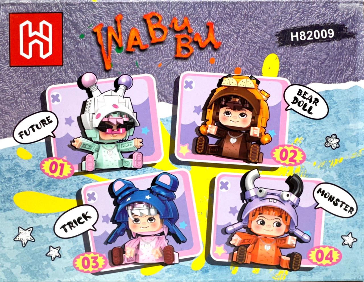 ᐉ Конструктор Kids Wabubu 4в1 4 герої 495 деталі (H82007) • Краща ціна ...